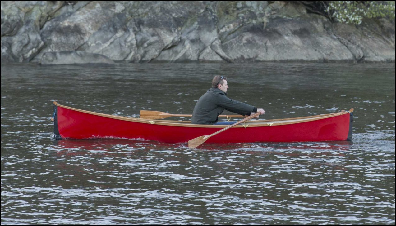 Vermont Fishing Dory Rowboat | Cruising | Open Water (14')