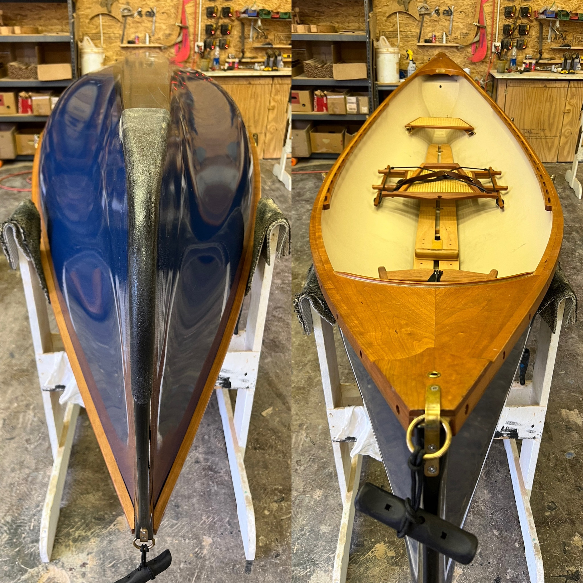 15' Adirondack Guide Boat (Used) - Handmade Rowboat Company | Row Boats ...