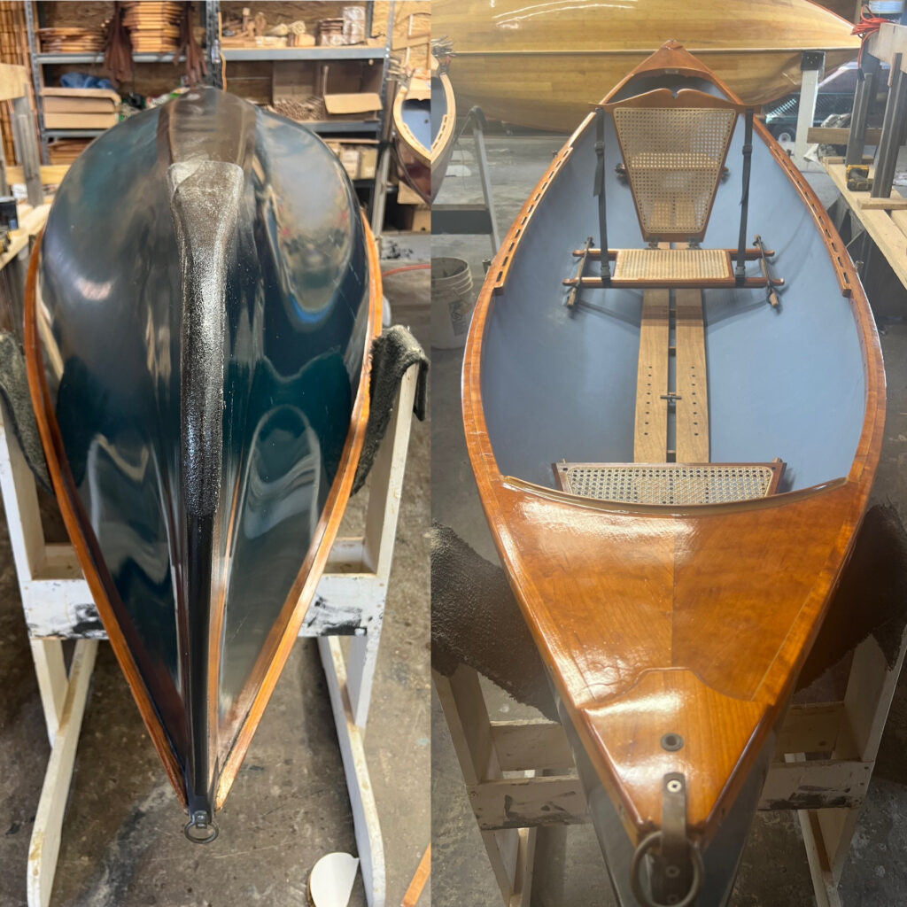 15' Adirondack Guide Boat Used - Handmade Rowboat Company | Row Boats ...