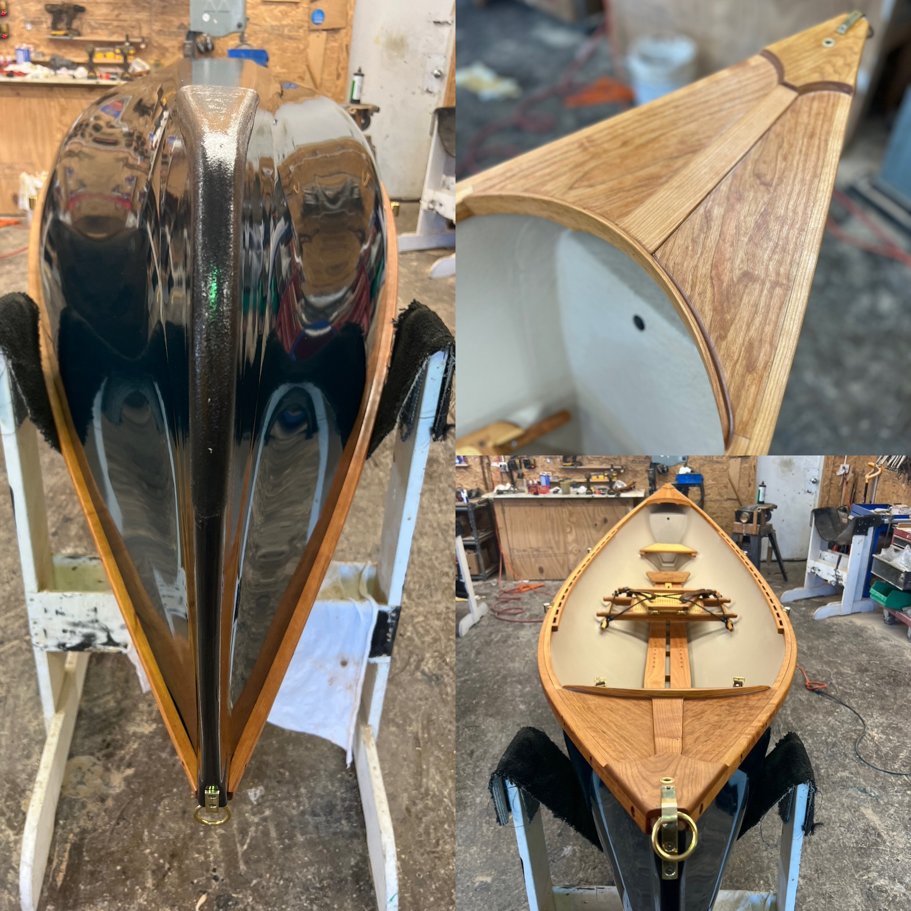 15' Adirondack Guide Boat New - Handmade Rowboat Company | Row Boats ...