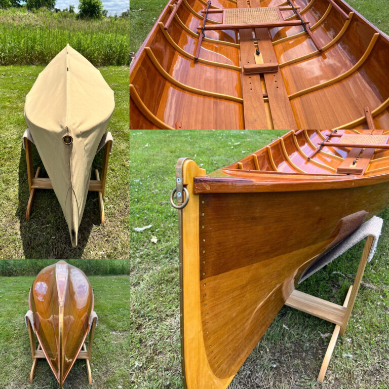 15’ Cedar Adirondack Guide Boat (Used) - Handmade Rowboat Company | Row ...