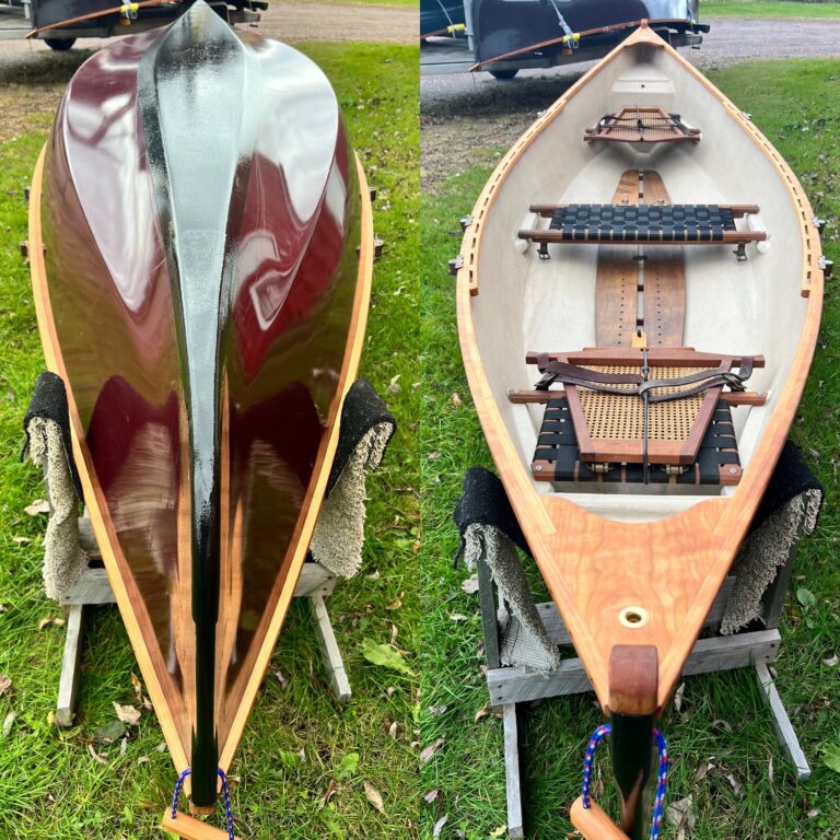 14’ VT Fishing Dory (used) - Handmade Rowboat Company | Row Boats for ...